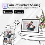 Euphro 10.1” Digital Picture Frame with 32GB Storage, 1280×800 IPS ...